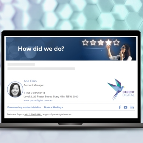 Email Signature Generator - Email Signature Software - Parrot Digital