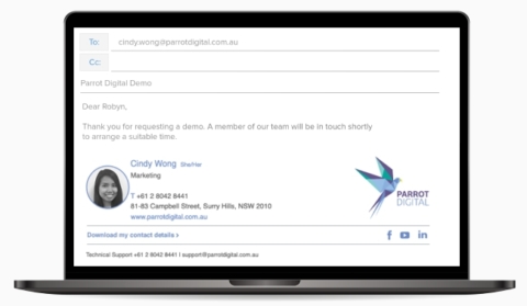 Signature on Compose - Email Branding and Signature Solutions